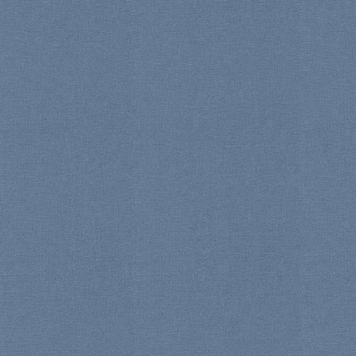 Meade Denim Fine Weave Wallpaper with Textured Faux Linen Look - A-Str ...