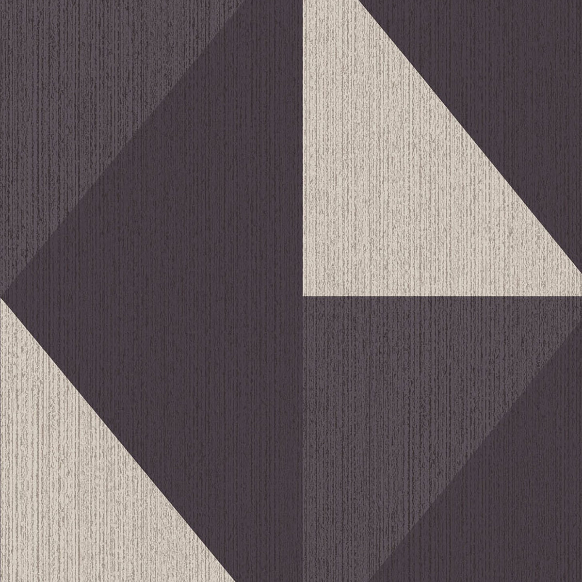 Diamond Black Tri-Tone Geometric Wallpaper – Wallpaper Warehouse