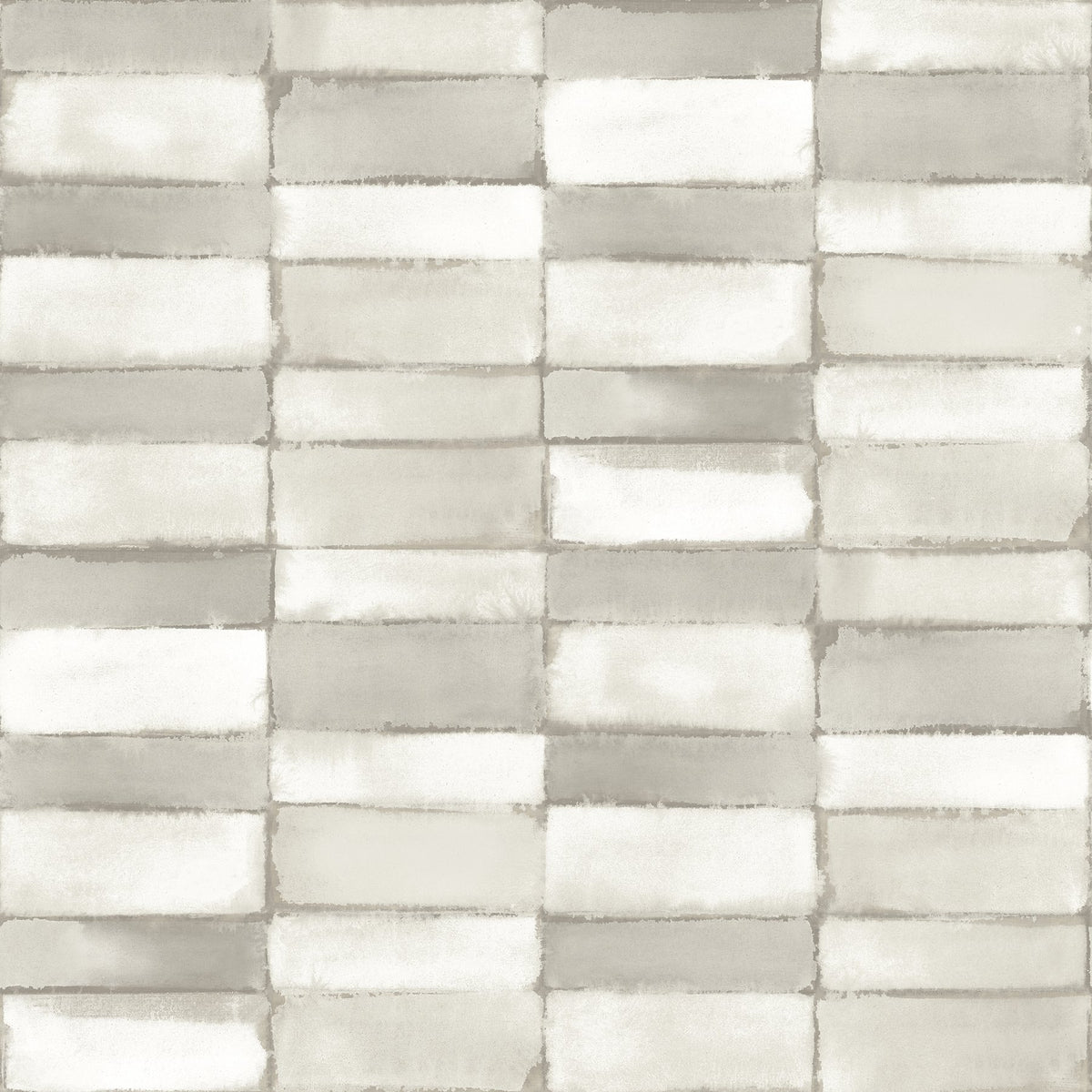 Braden Silver Tile Wallpaper with Metallic Modern Graphic Tile Pattern ...