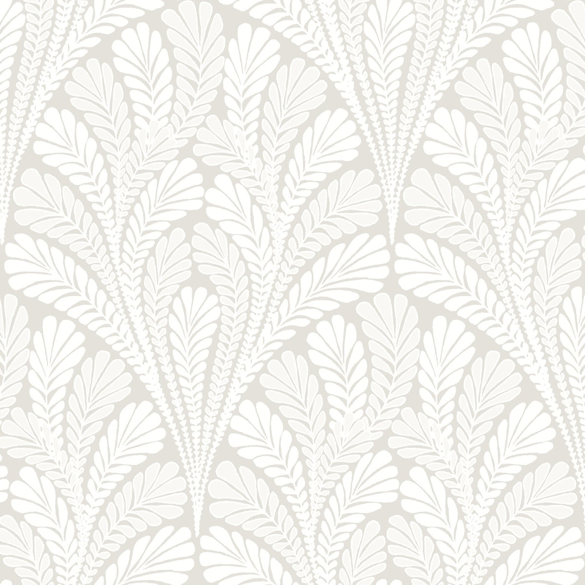 Shell Damask Neutral & Pearl Wallpaper with Metallic Pearlescent Damas ...