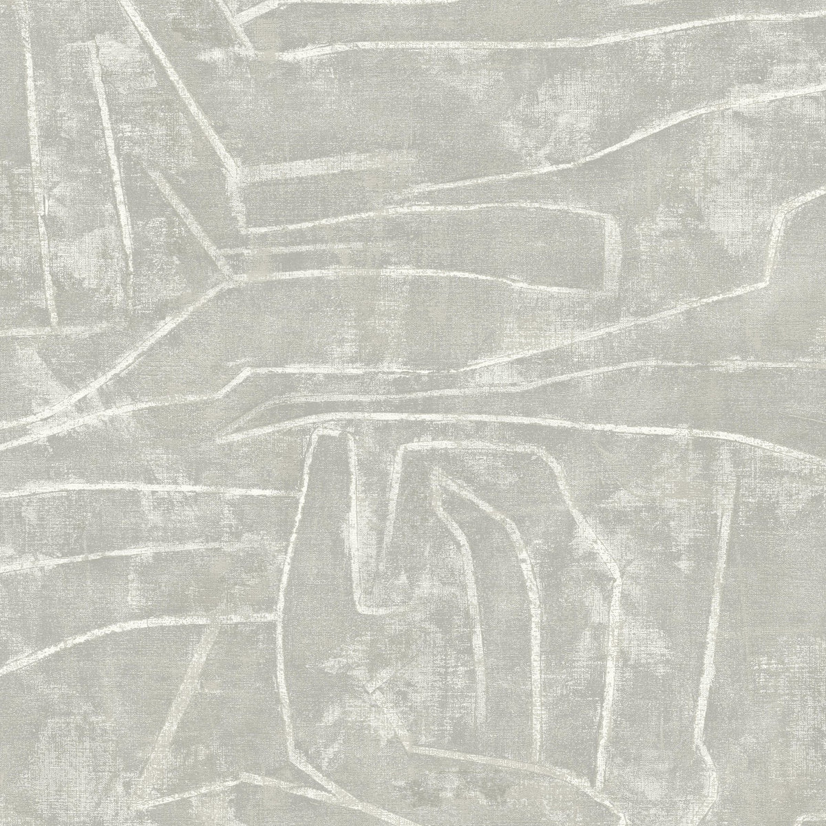 Urban Chalk Grey Premium Peel & Stick Wallpaper with Geometric Chalk M ...